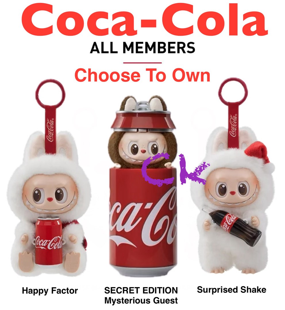 1 Day Deal ! (Ready Stock) Original Pop Mart Labubu The Monster Coca ...