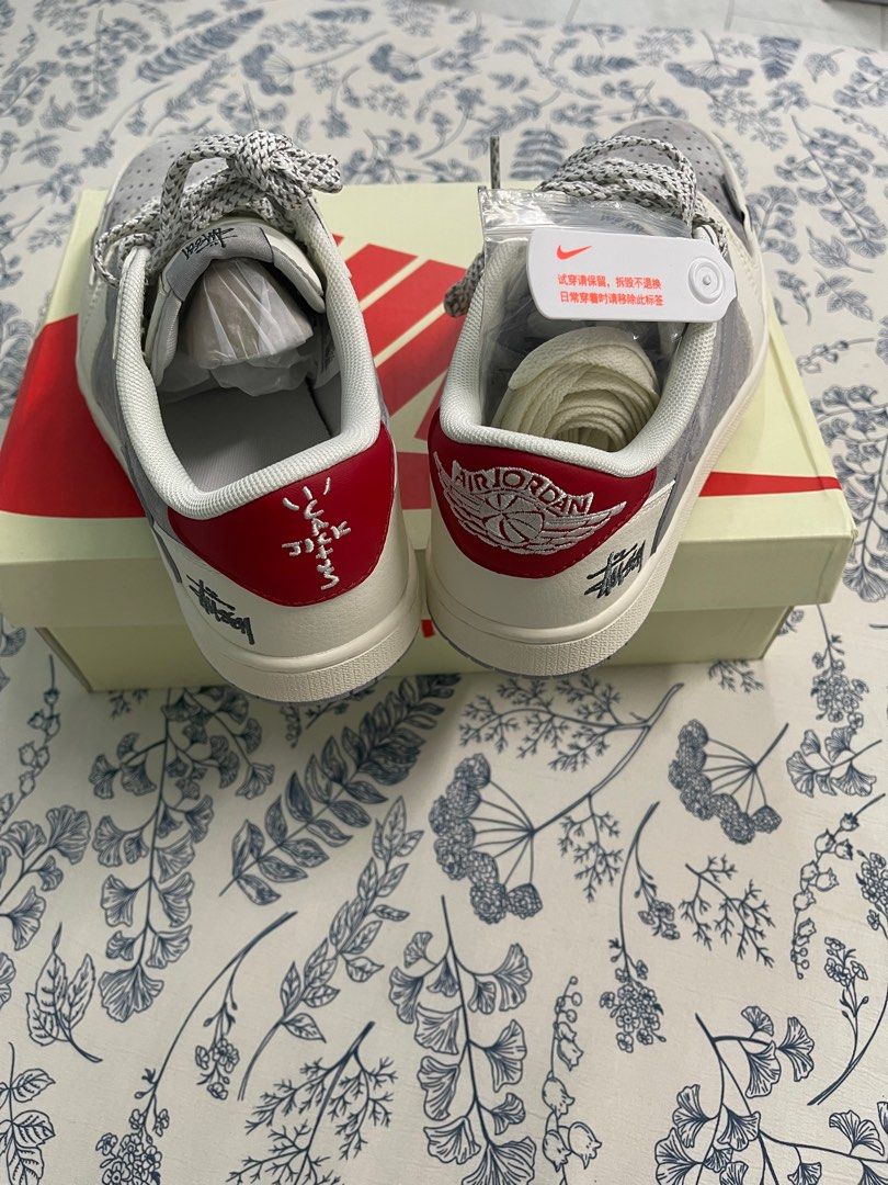 Nike x travis x stussy, Men's Fashion, Footwear, Sneakers on Carousell