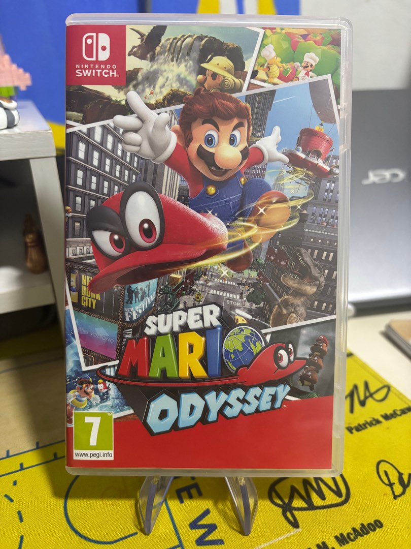 Nintendo Switch Super Mario Odyssey, Video Gaming, Video Games ...