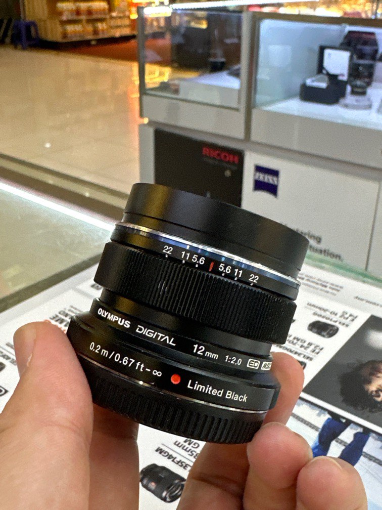 Olympus 12mm F2 M.Zuiko Digital Lens, Photography, Lens & Kits on Carousell