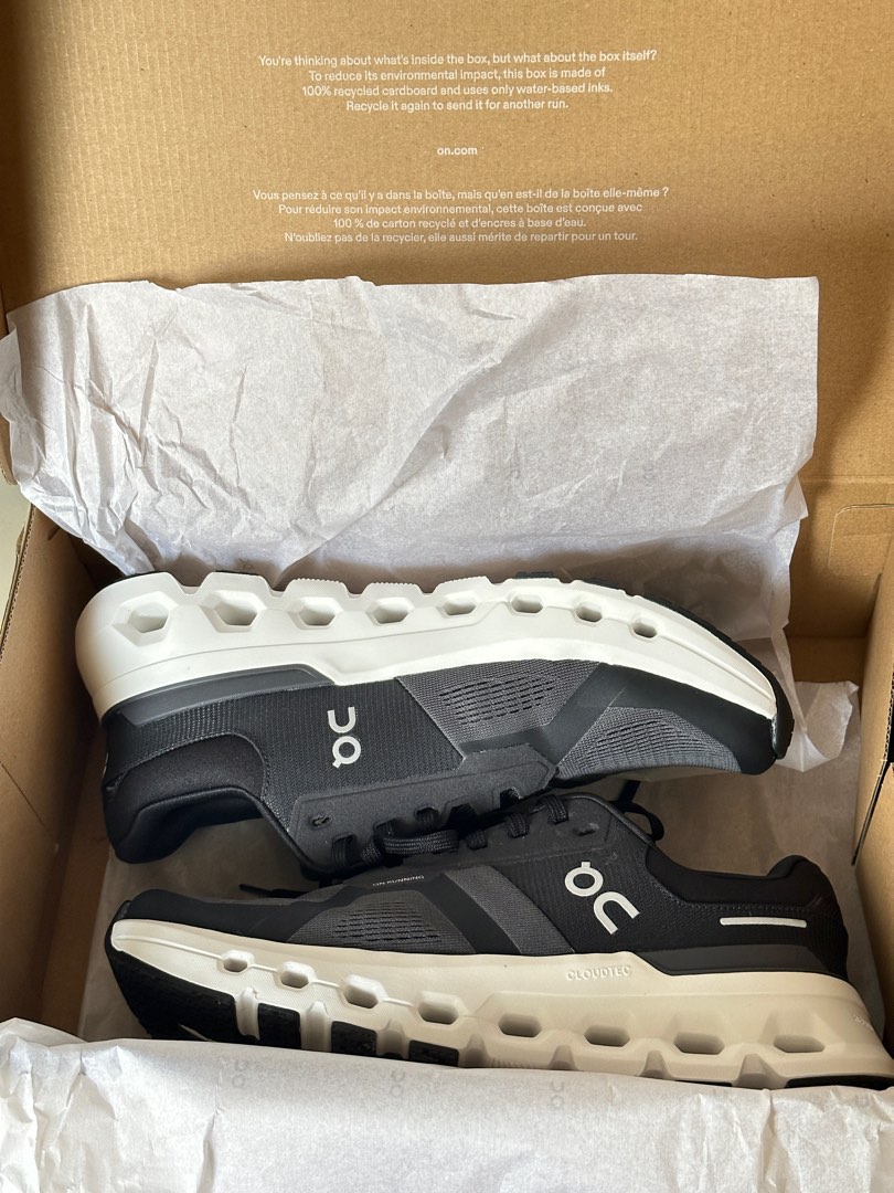 On Cloudrunner 2 / On Cloud Shoes, Fesyen Pria, Sepatu , Sneakers di ...