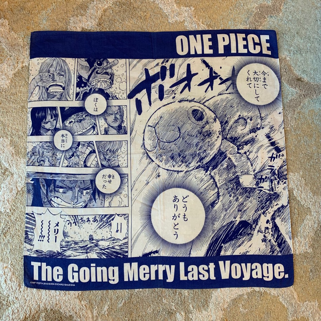 One Piece The Going Merry Last Voyage x Jump Festa @oda eiichiro ...