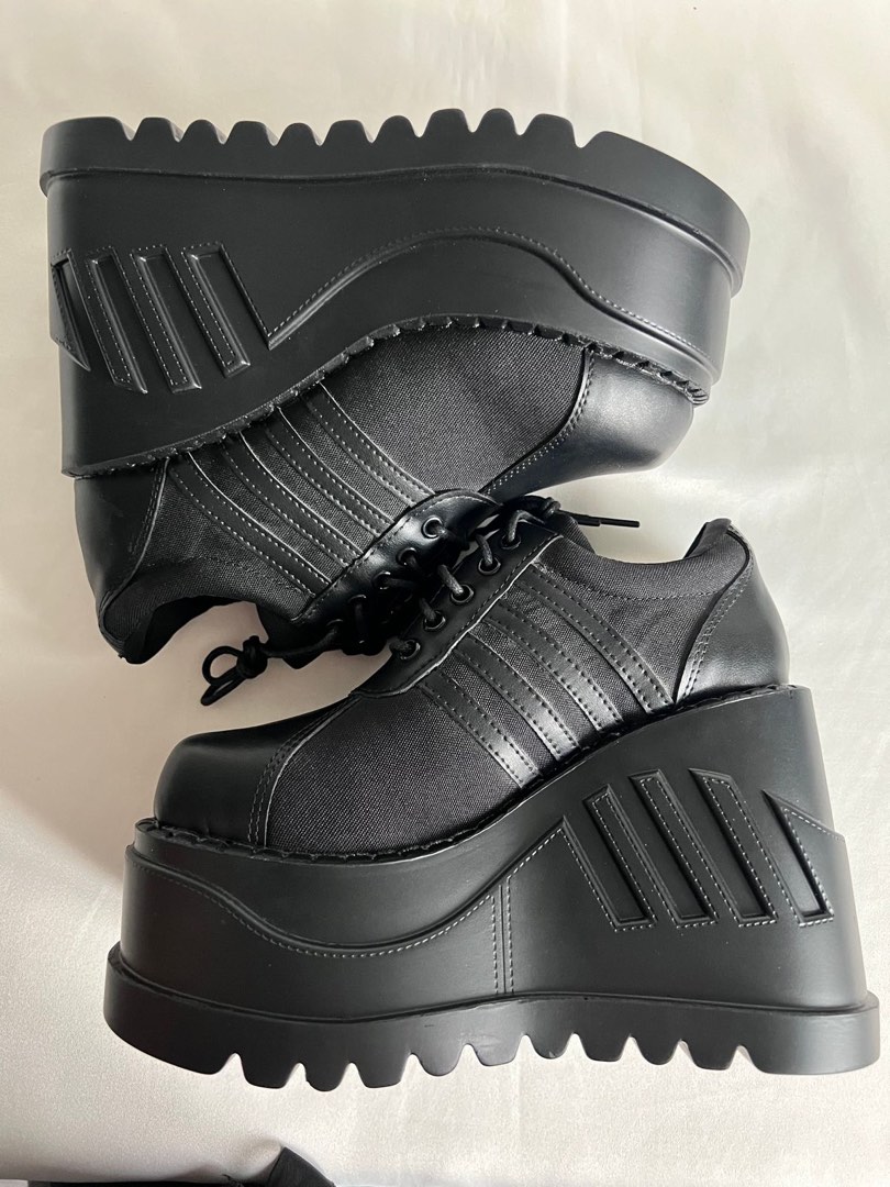 ORIG DEMONIA STOMP 08 PLATFORM SHOES (GOTH, GOTHIC, EMO, PUNK, GRUNGE ...
