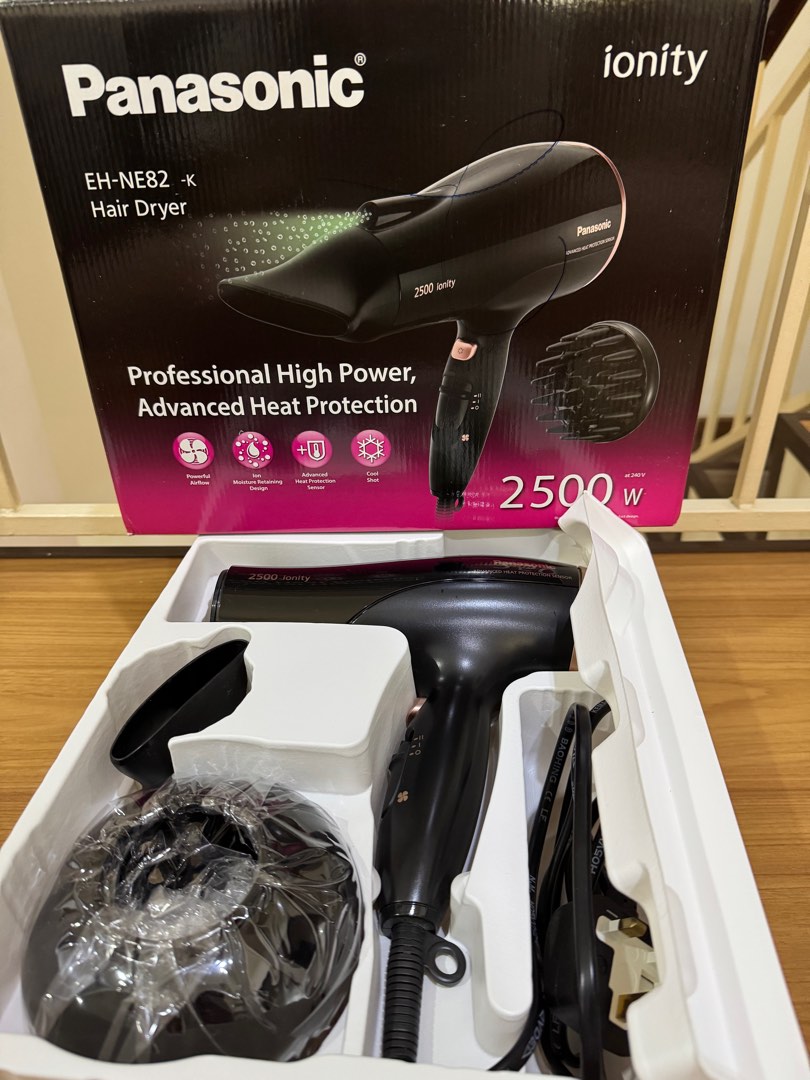 Panasonic Ionity Hair Dryer [2500W], Beauty & Personal Care, Hair on ...