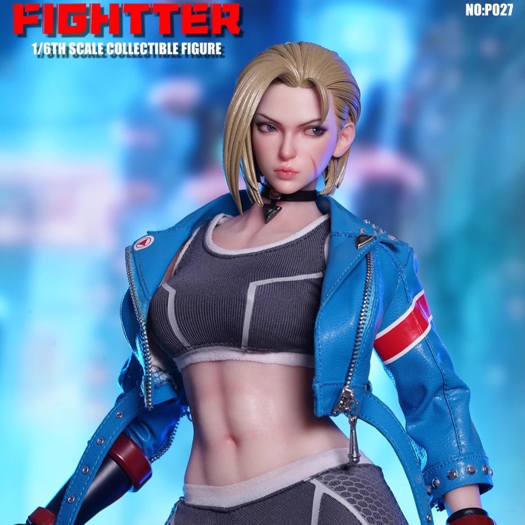 [PO] PLAY TOY - Street Fighter Fighting Female Warrior Cammy White P027 ...