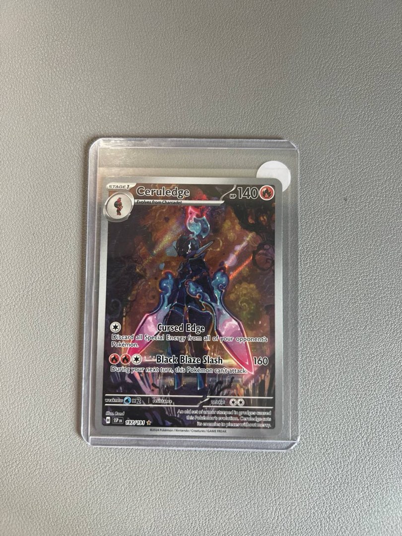 Pokemon Ceruledge IR Surging Sparks, Hobbies & Toys, Toys & Games on ...