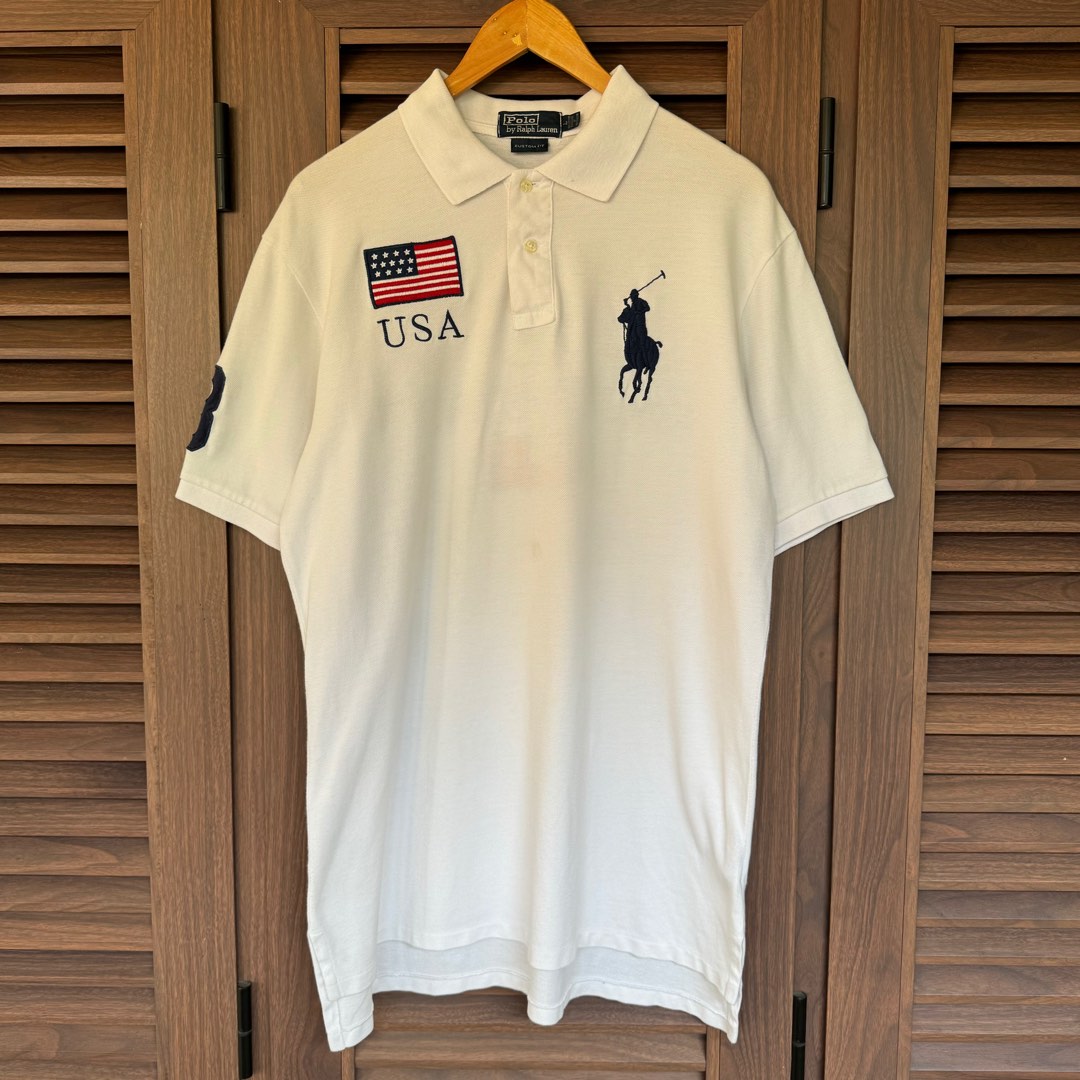Polo Ralph Lauren USA Flag, Men's Fashion, Tops & Sets, Tshirts & Polo ...