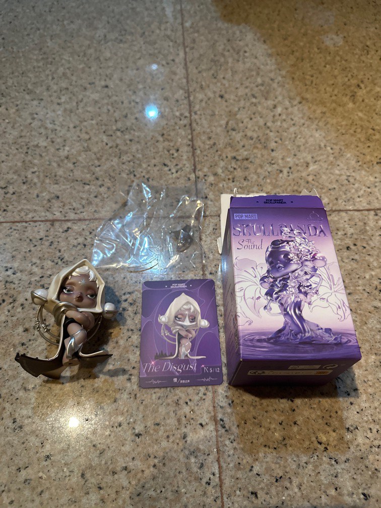 POP MART skullpanda THE DISGUST, Hobbies & Toys, Toys & Games on Carousell