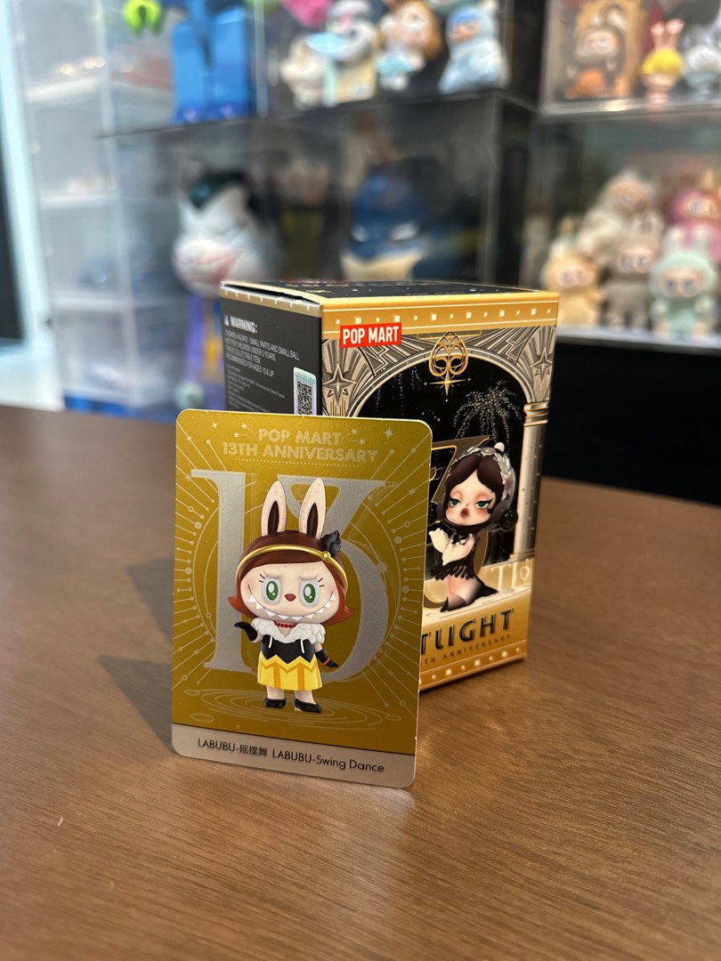 POPMART 13TH ANNIVERSARY - LABUBU SWING DANCE, Hobbies & Toys ...