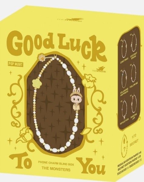 Popmart Labubu Good Luck To You, Hobbies & Toys, Toys & Games on Carousell