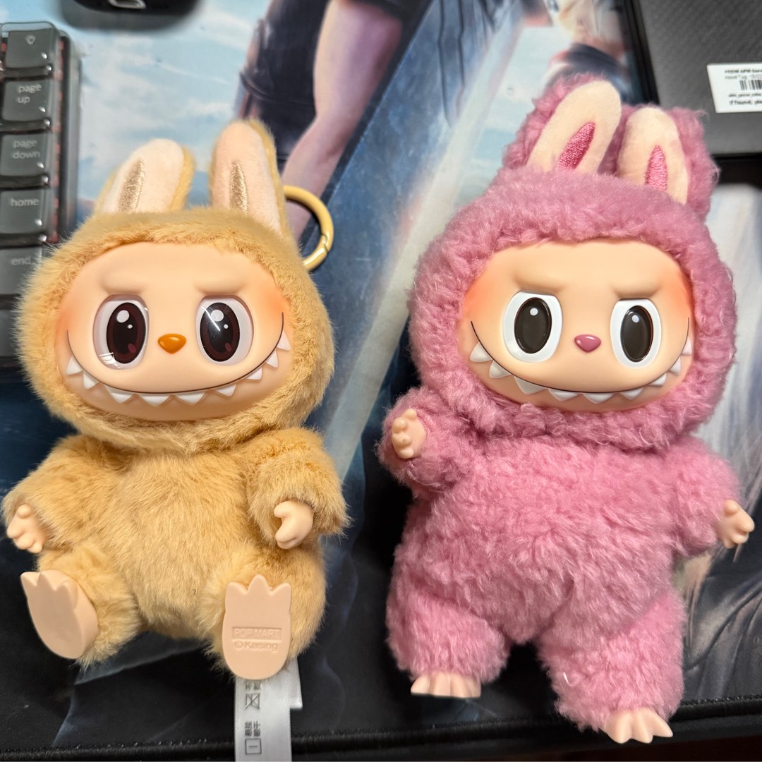 Popmart Labubu V1 and V2 (lychee & baba), Hobbies & Toys, Memorabilia ...