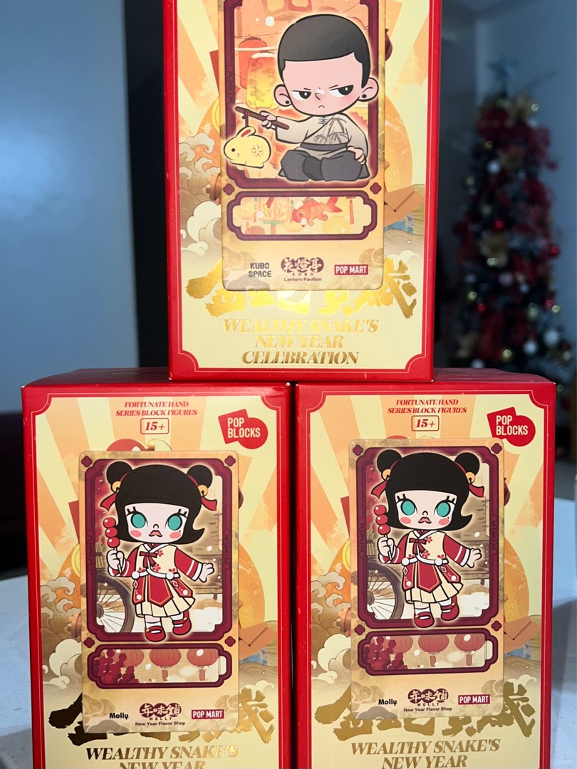 Popmart popblocks figures, Hobbies & Toys, Toys & Games on Carousell