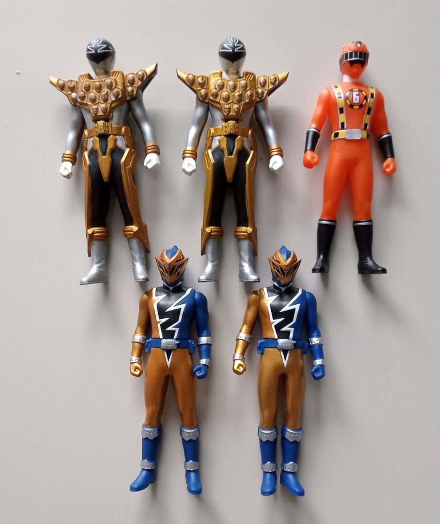 Power Ranger Super Sentai Sofubi 6.5 Inch Figure Soft Vinyl Set of 20 ...