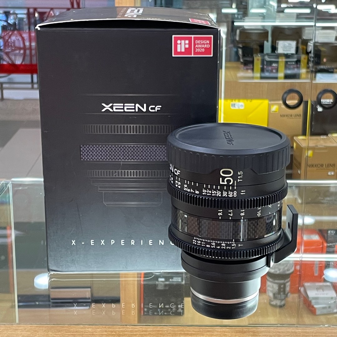 [Pre-Owned] Samyang 50mm T1.5 XEEN CF (Sony FE), 95% LIKE NEW CONDITION, SN:ENP16252 ...