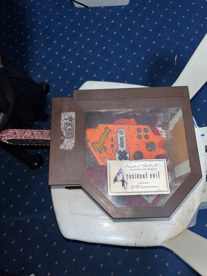Rare Capcom Resident Evil 4 PS2 Chainsaw Controller, Video Gaming ...