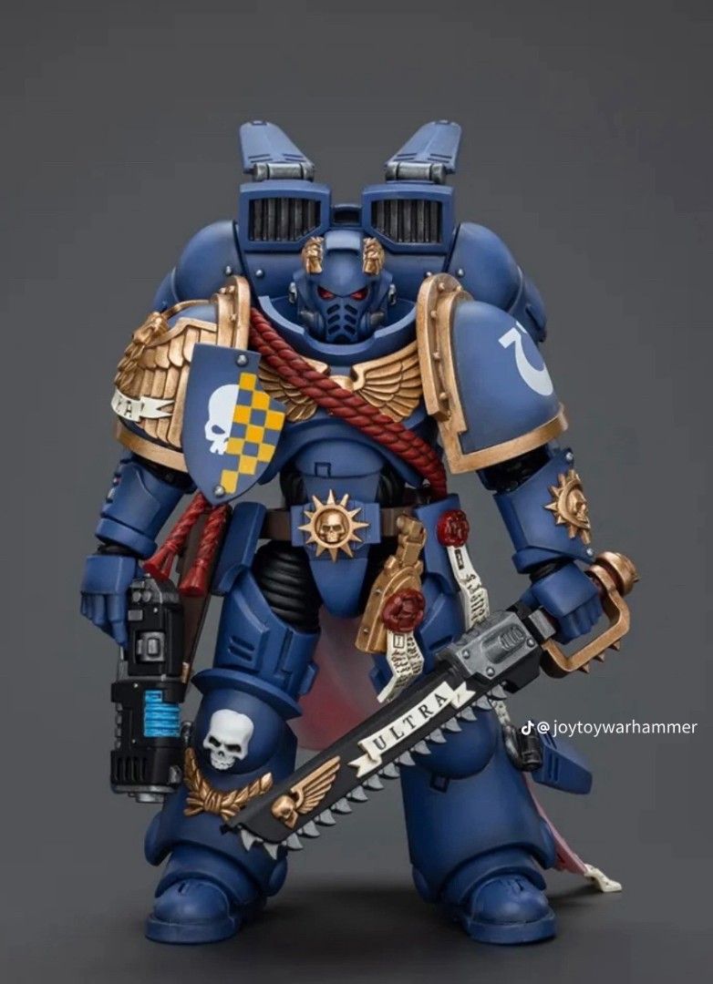 (Ready Stock) New Ultramarines Captain with jump pack Warhammer 40k ...