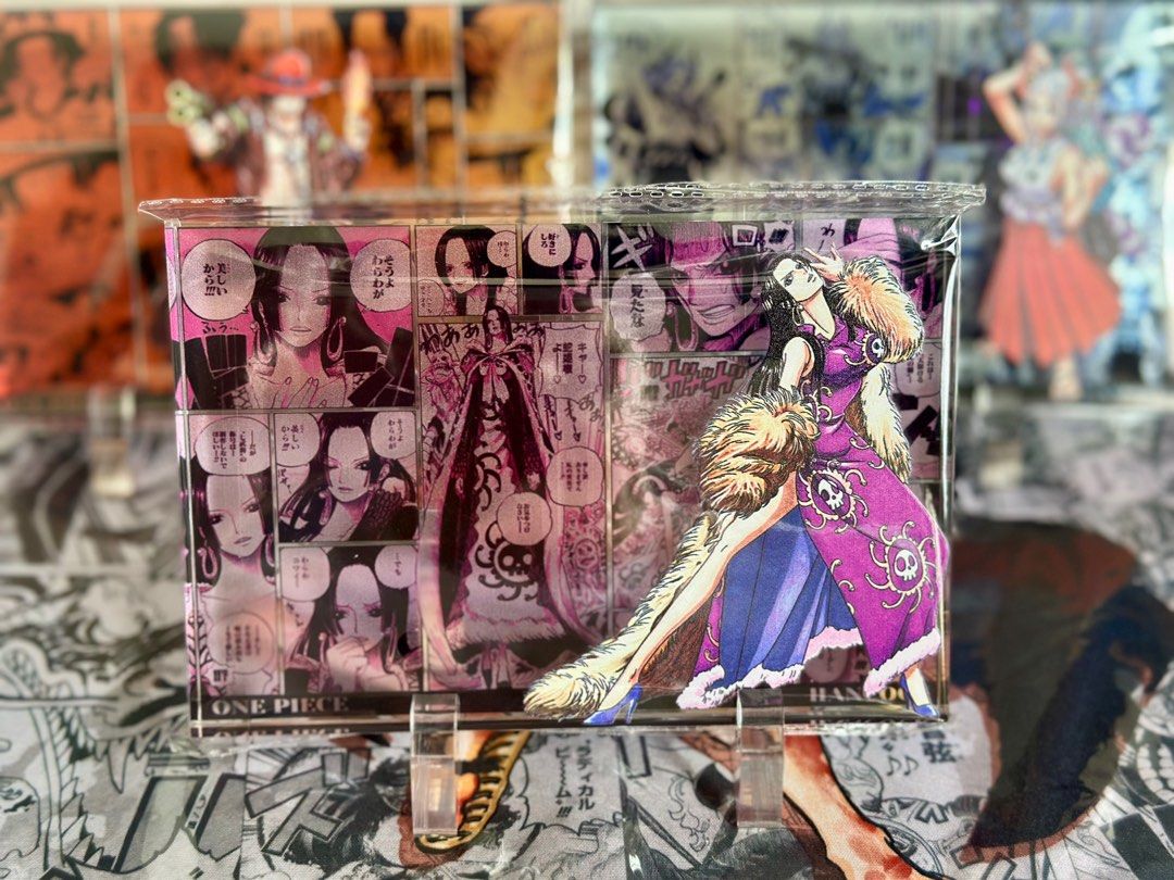 ( READY STOCK) One Piece Custom Acrylic Display Block | Luffy Nami Ace ...