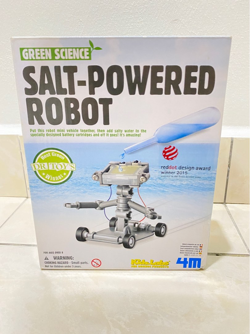Salt-Powered Robot Green Science Best Green Dr Toys, Hobbies & Toys ...
