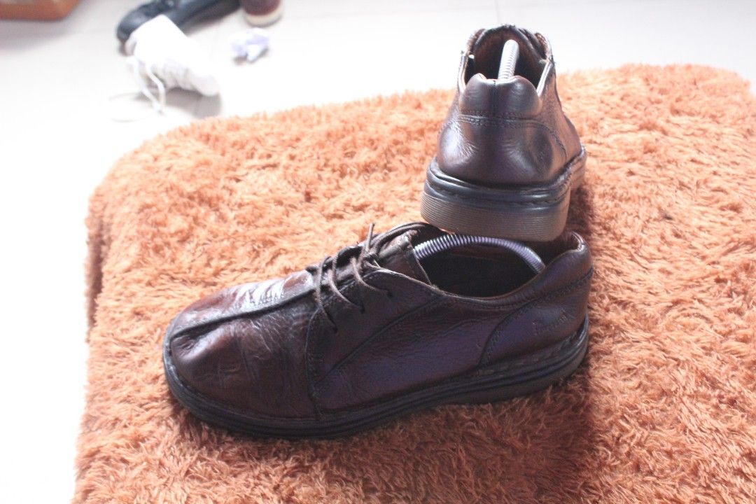 Sepatu dokmart, "dr.martens 8B16" kulit mantul tapak kokoh, size 42 ...