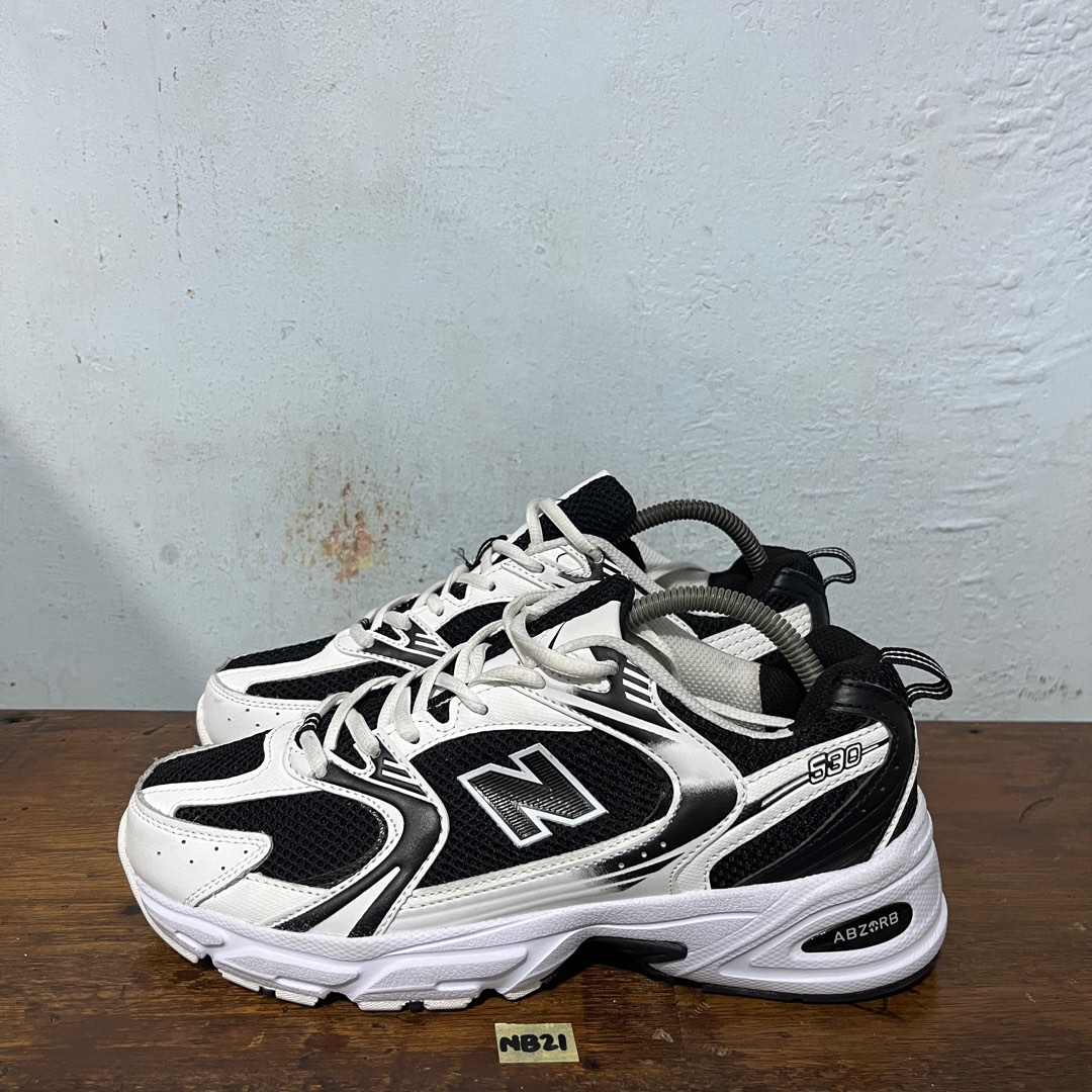 Sepatu second branded new balance 530 size 42, Fesyen Pria, Sepatu ...