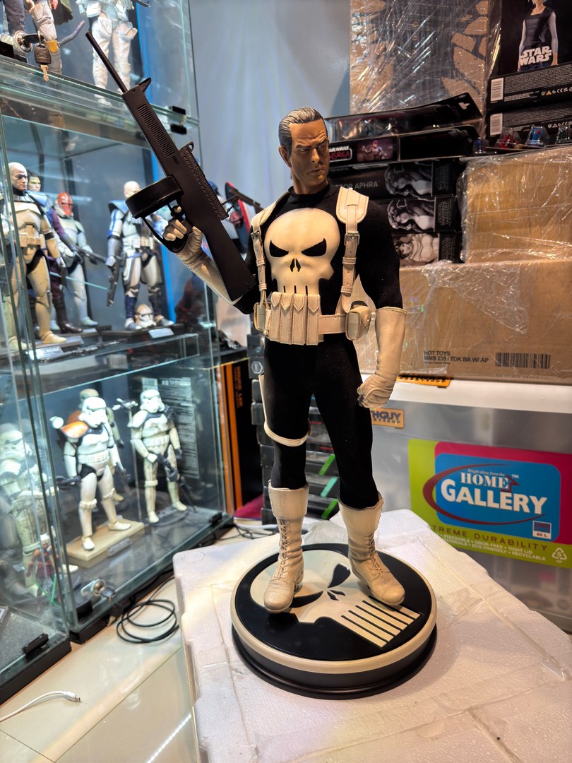 Sideshow premium format 1/4 statue scale punisher limited edition rare ...