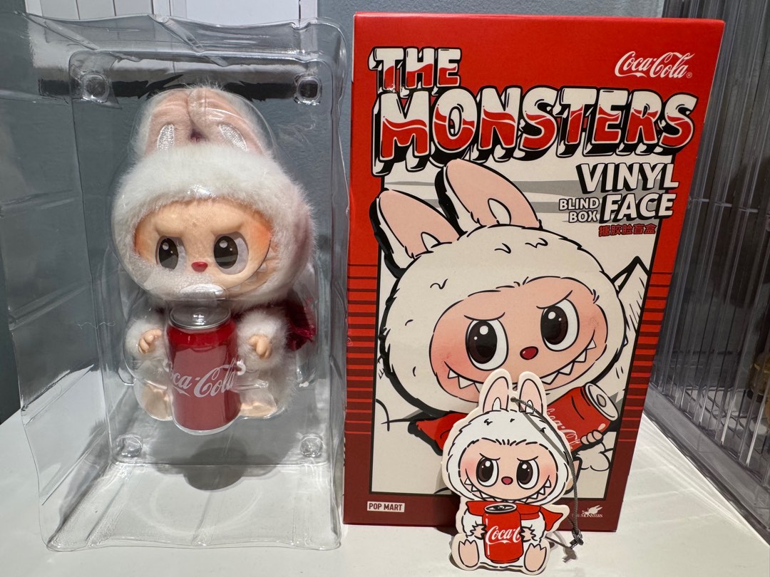 Special Price!! Authentic Labubu Coke - Happy Factor, Hobbies & Toys ...