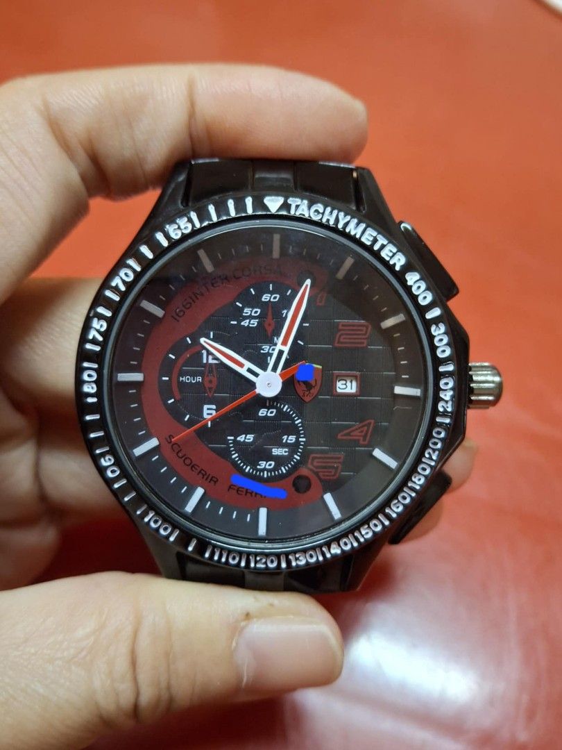 Super big dial f1 racing men watches high quality silicone band, Men's ...