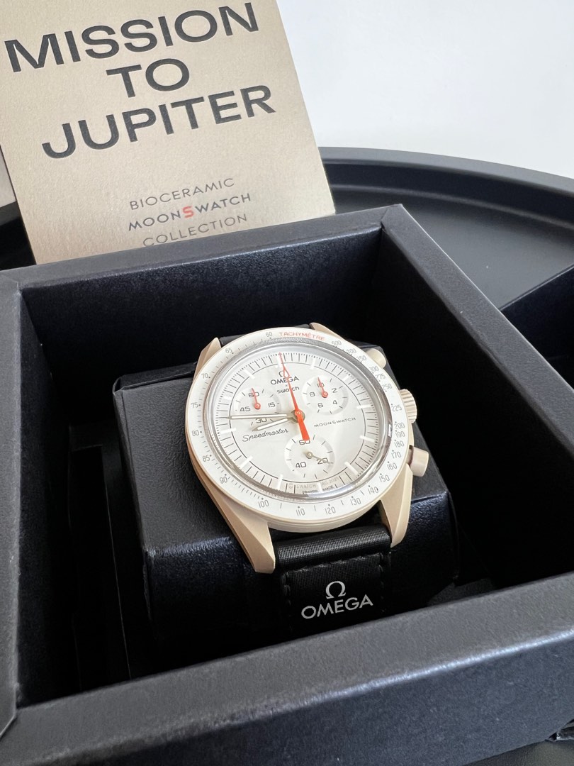 Swatch Omega Jupiter watch, Men's Fashion, Watches & Accessories ...