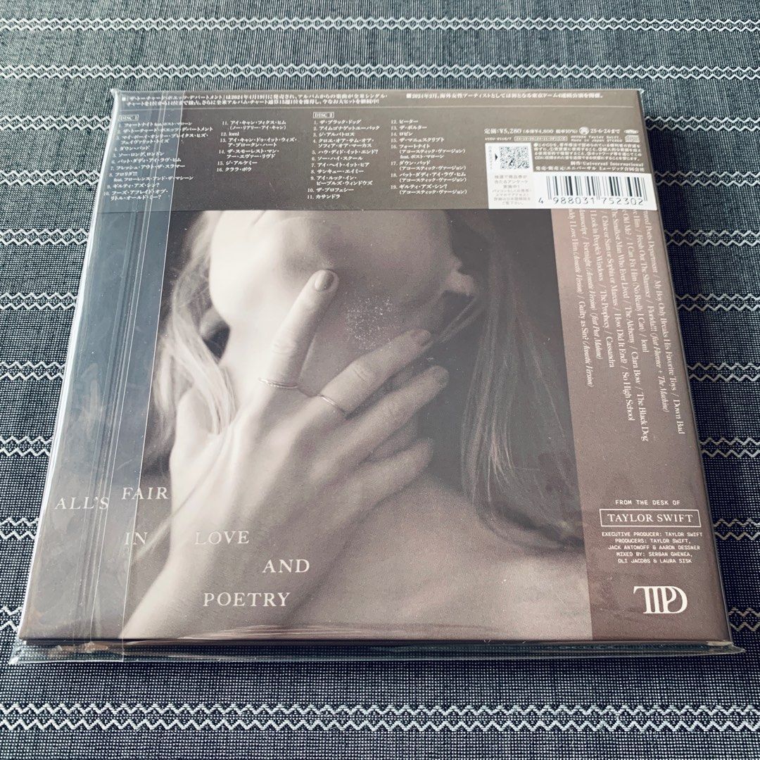 Taylor Swift - The Tortured Poets Department: The Anthology (Cardboard Sleeve Mini LP) [Japan ...