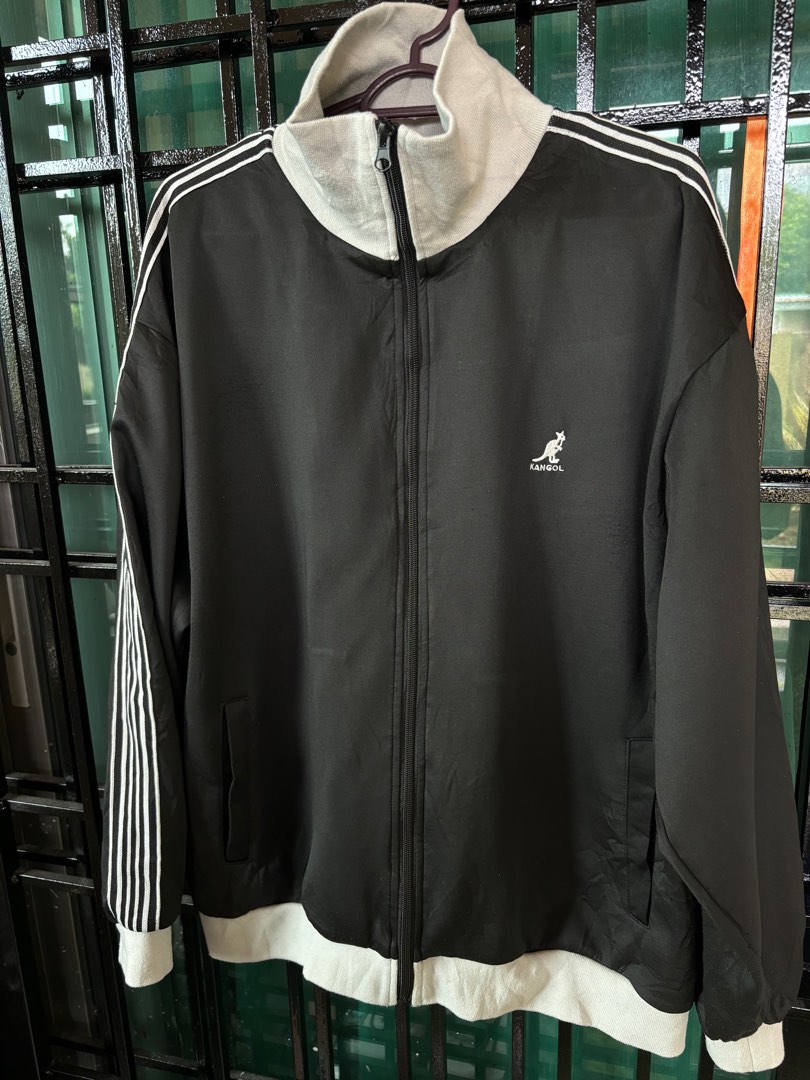 Kangol tracktop, Men's Fashion, Coats, Jackets and Outerwear on Carousell