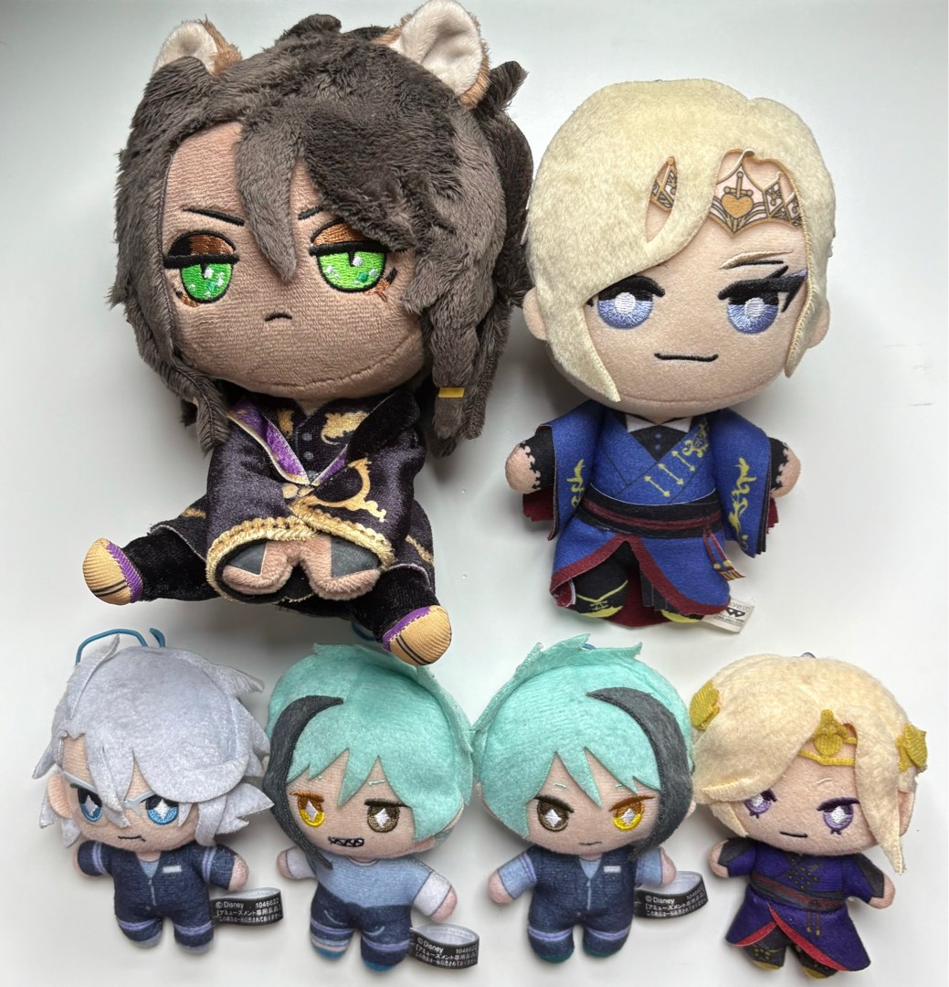 Twisted Wonderland TWST Plushies Official Disney Plush Nui, Hobbies ...