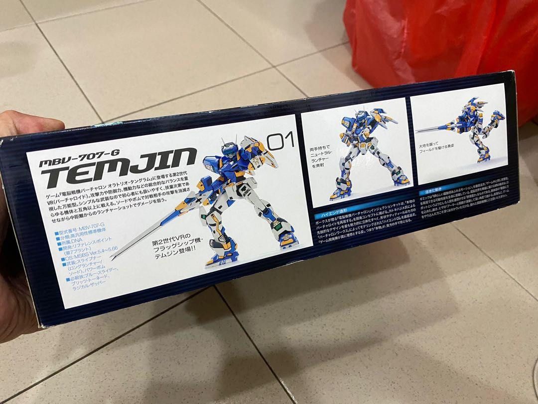 Volks 1/100 Sega Virtual-On game Temjin model kit (not Gunpla / Gundam ...
