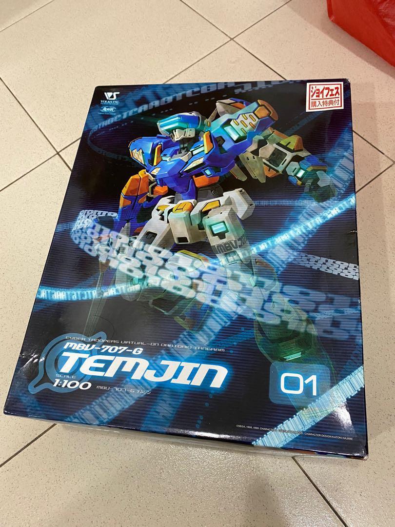 Volks 1/100 Sega Virtual-On game Temjin model kit (not Gunpla / Gundam ...