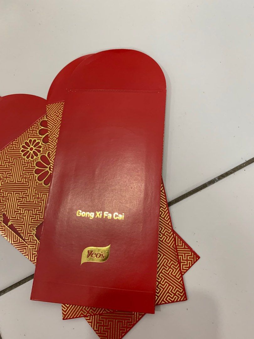 Yeos New CNY Red Packet (each packet is 4 pcs x 1 packet) RM8 each ...