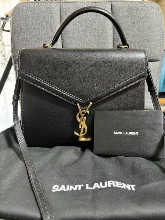 Yves Saint Laurent Cassandra Top Handle, Women's Fashion, Bags ...