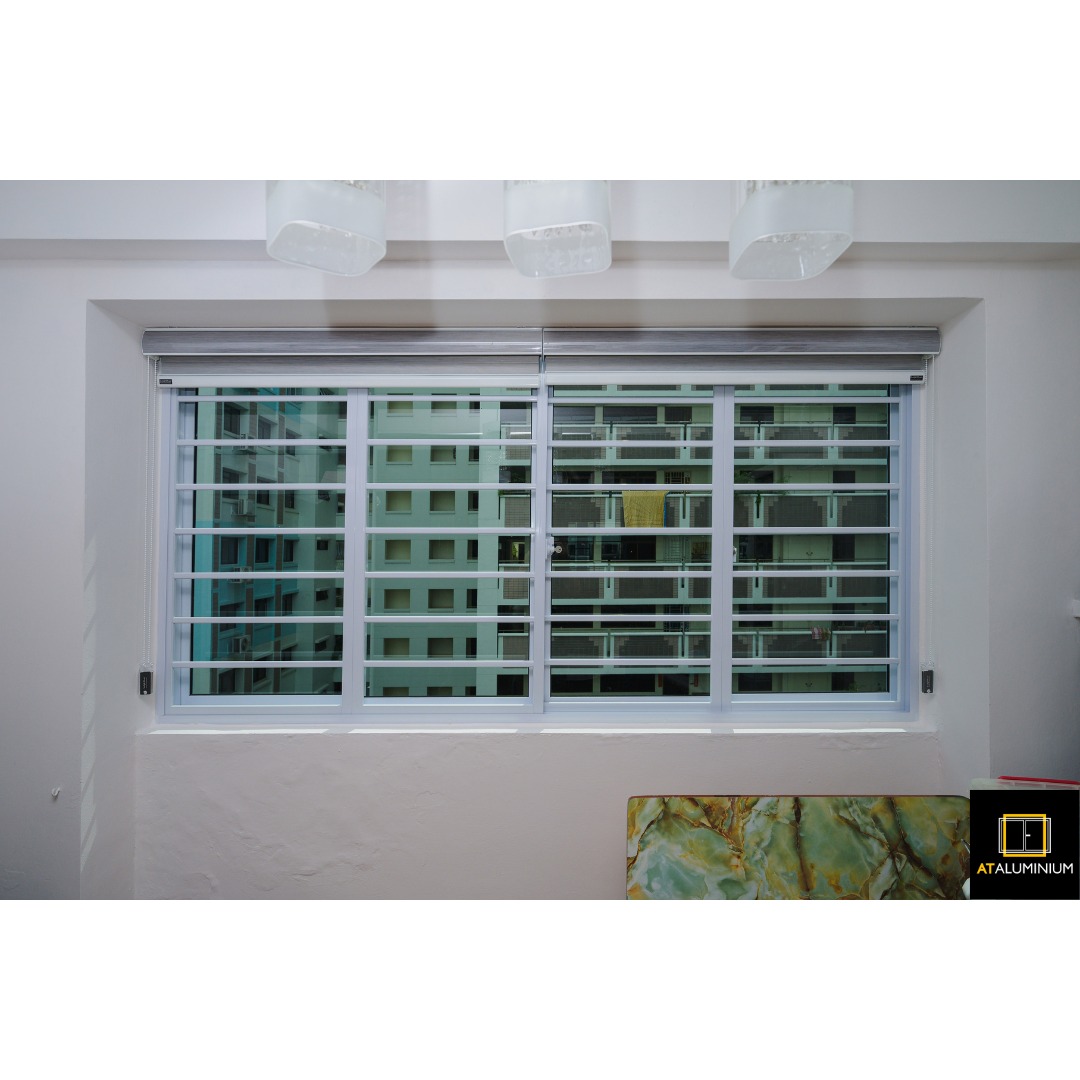 [MID YEAR SALE] Aluminium Sliding Windows with Grilles | HDB Resale ...