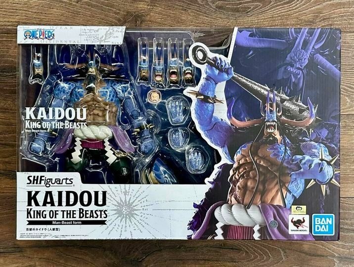 全新 Bandai SHF One Piece Kaido King of the Beasts Man-Beast Form 百獸之凱多 龍人型, 興趣及遊戲, 玩具 & 遊戲類 ...