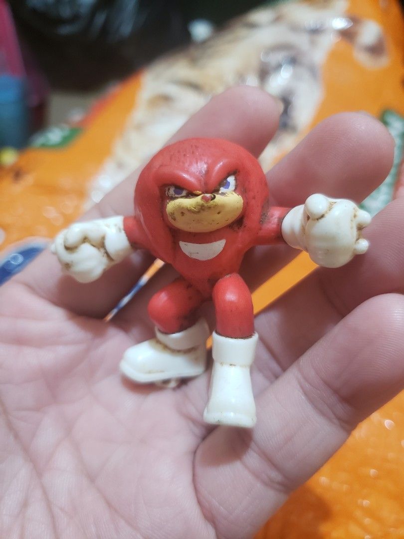 ACTION FIGURE FIGUR SONIK MERAH RED SONIC MCDONALDS HAPPYMEAL HAPPY ...