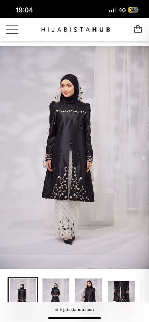 Alanna Kurung Hijabista Hub, Women's Fashion, Muslimah Fashion, Baju ...