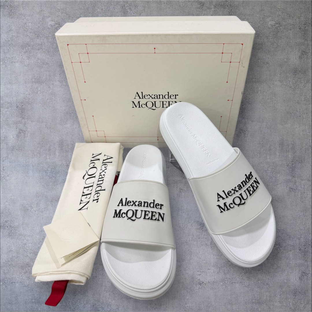 Alexander McQueen Slides, Luxury, Sneakers & Footwear on Carousell