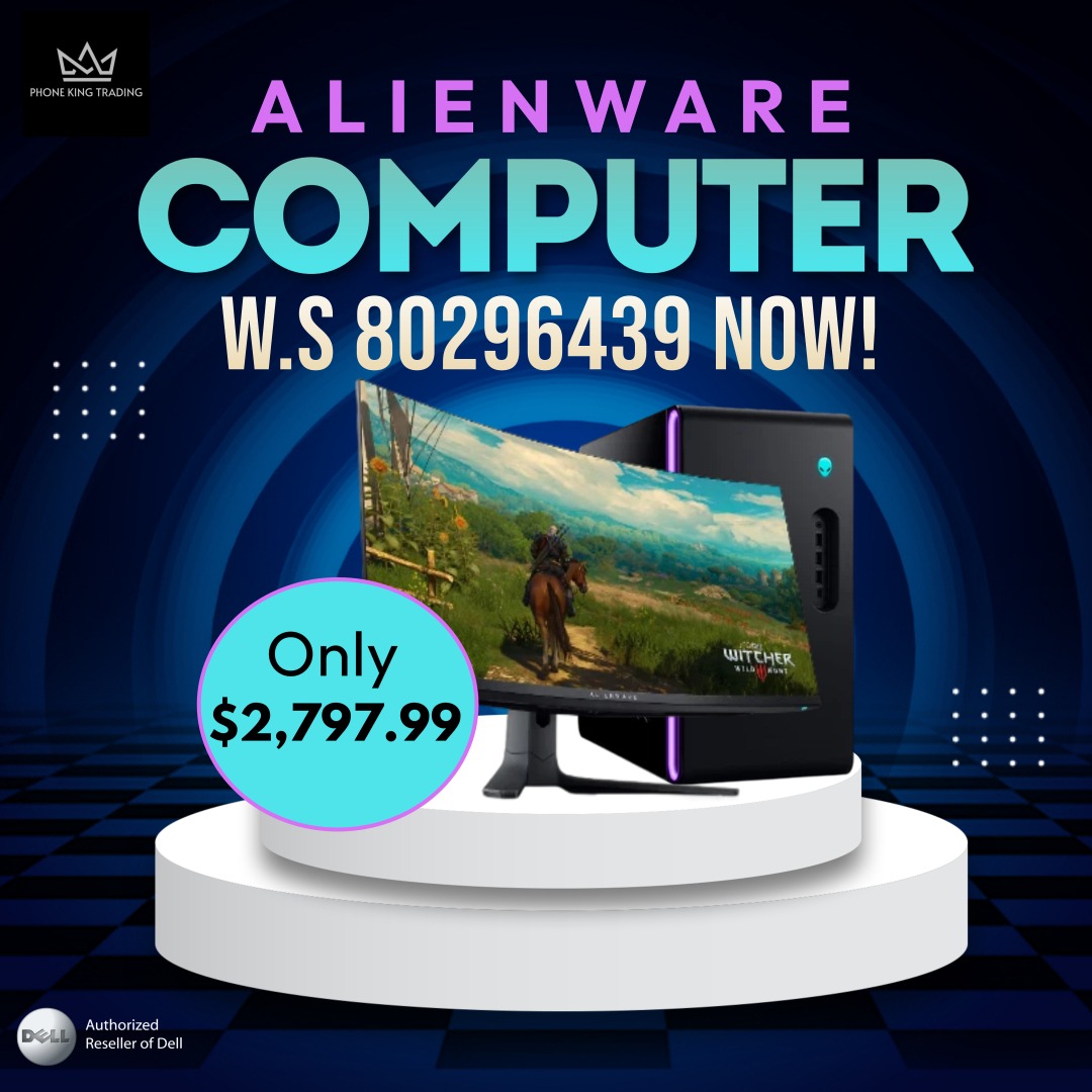 Alienware Aurora R16 Gaming Desktop & 34 Curved QD-OLED Gaming Monitor ...