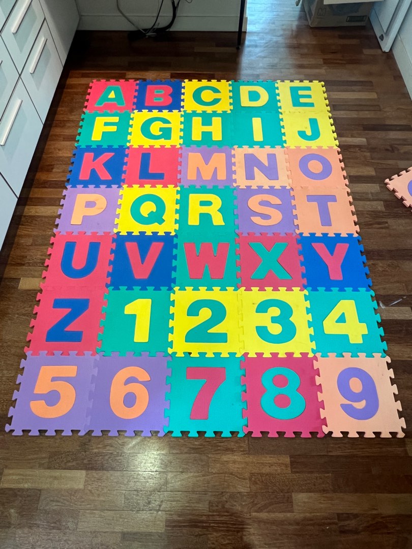 Alphabet Foam Mat, Babies & Kids, Baby Nursery & Kids Furniture ...
