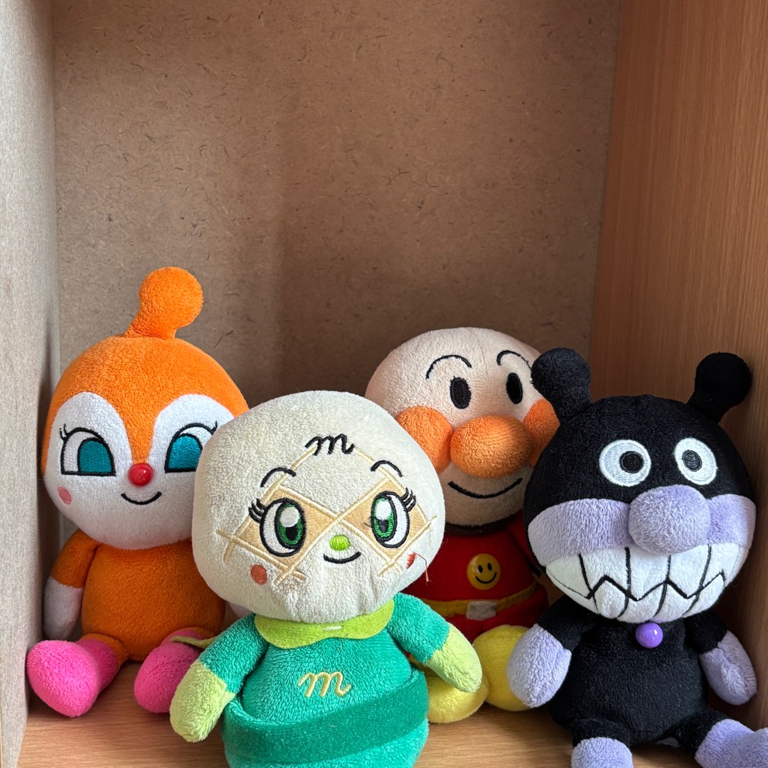Anpanman and Friends Set Plushies, Hobbies & Toys, Toys & Games on ...