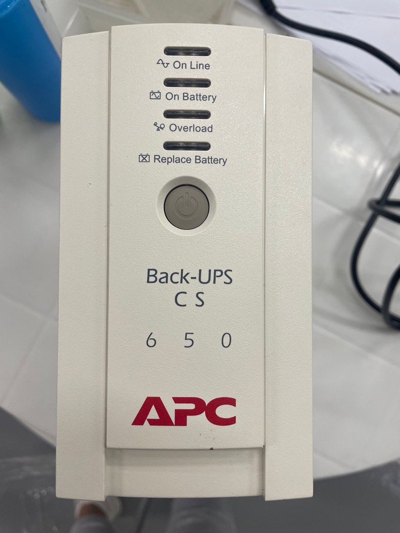 APC Back-UPS CS 650, Computers & Tech, Office & Business Technology on ...