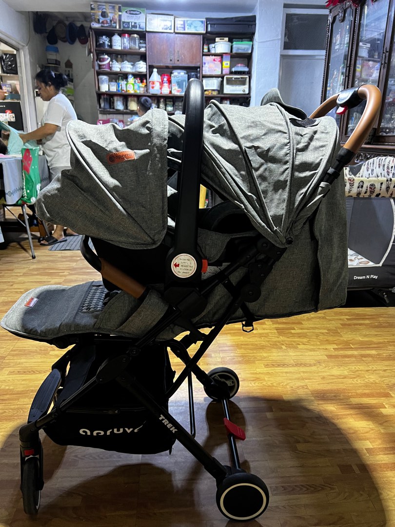 Apruva Trek Portable Travel System (Stroller with Car Seat), Babies ...