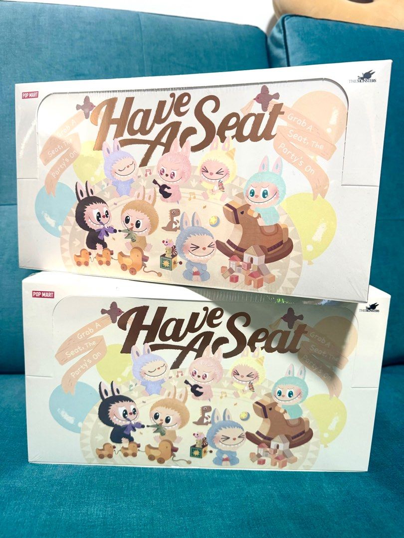 AUTHENTIC Have a Seat V2 Labubu Full Set (Chance of Secret) Bulk ...