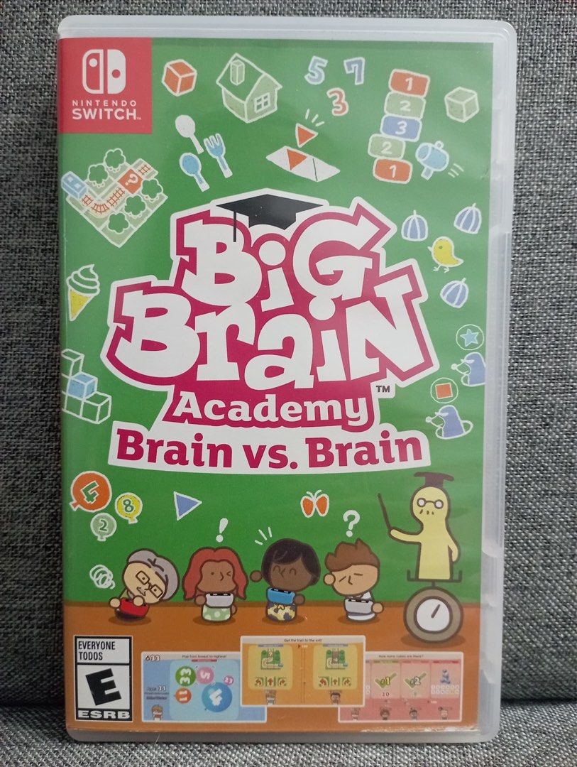 Big Brain Academy : Brain VS Brain (Nintendo Switch) (Used) (Physical ...