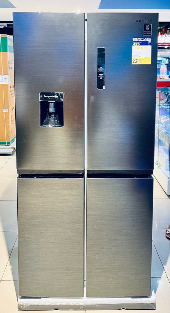 Brand New Samsung RF48A4010B4/TC 18cuft French Door Inverter Ref with ...