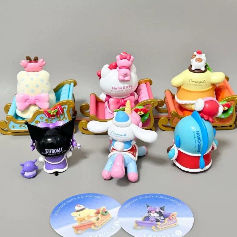 [BRAND NEW! TOPTOY X SANRIO] SANRIO CHARACTERS WINTER SLEDDING TEAM ...