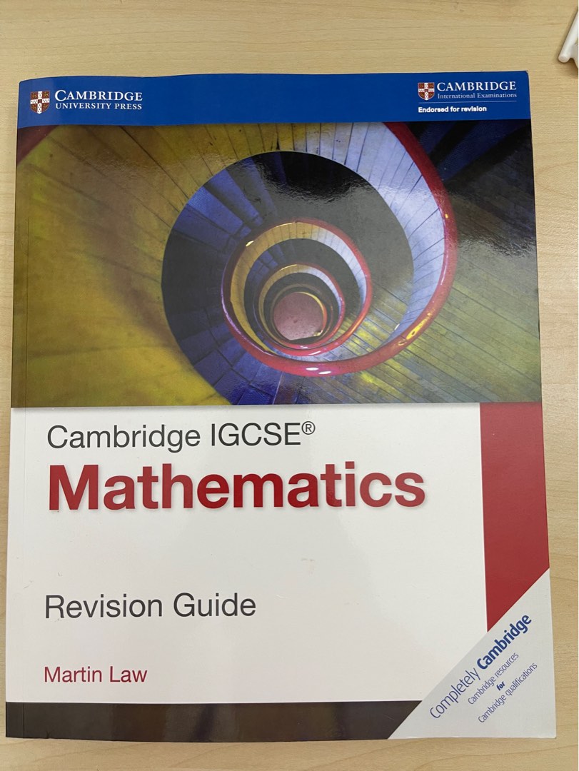 Cambridge IGCSE Mathematics Revision Guide, Hobbies & Toys, Books & Magazines, Textbooks on ...